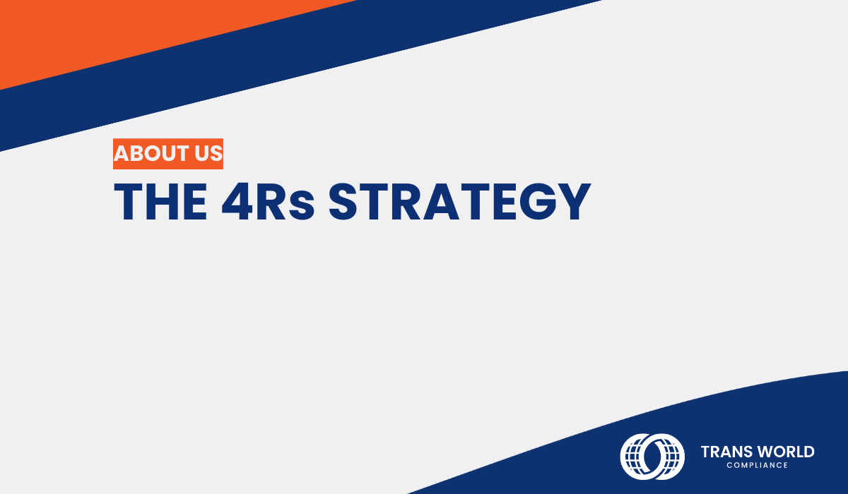 The 4Rs strategy